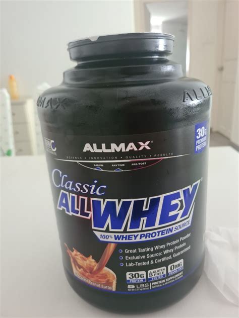 Allmax Classic Allwhey Protein 25kg Health And Nutrition Health