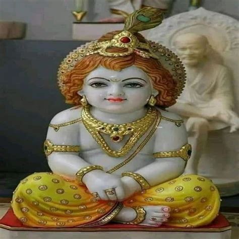 Krishna Marble Statue Home At ₹ 18400piece In Alwar Id 27376366397