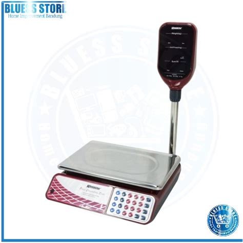 Jual Timbangan Elektronik Krisbow 30 Kg Pole Display Timbangan Barang