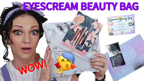 EYESCREAM BEAUTY BAG APRIL 2024 TRY ON UNBOXING Eyescreambeauty
