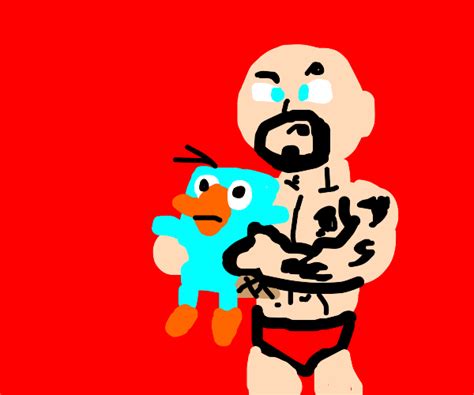 Human Perry The Platypus Drawception