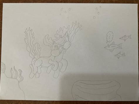 An Apple Sisterly Underwater Swim By Danager5ouser On Deviantart