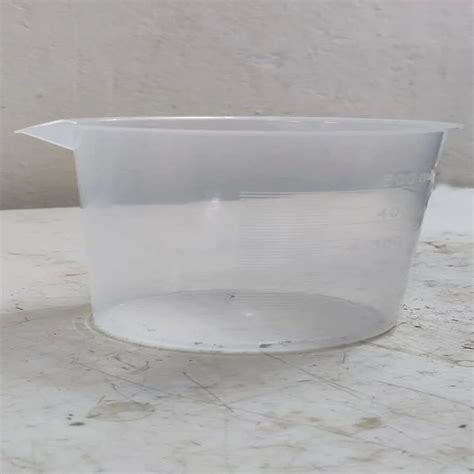 Round 2 Liter Pp Beaker For Laboratory Size 3inch Top Diameter At