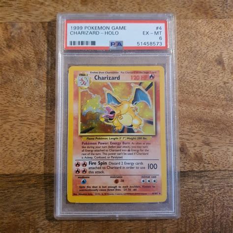The Pokémon Company Graded Card Charizard Base Set Psa Catawiki