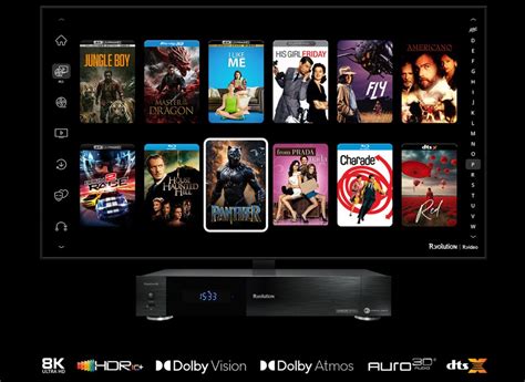 R volution PlayerOne 8K Signature Edition nouveau lecteur multimédia