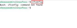 Fixed Ifconfig Command Not Found In Debian Its Linux FOSS