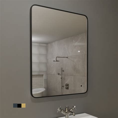 Rectangular Framed Mirror Our Bathrooms