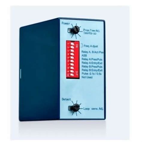 Vehicle Detect Plastic With Body Cover Induction Loop Detector Electro Mechanical Volts At