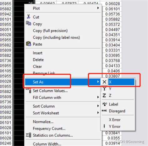 Origin选取一定间隔的数据点并作图 Database Dezeming Gitcode 开源社区