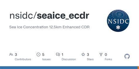 Github Nsidc Seaice Ecdr Sea Ice Concentration Km Enhanced Cdr