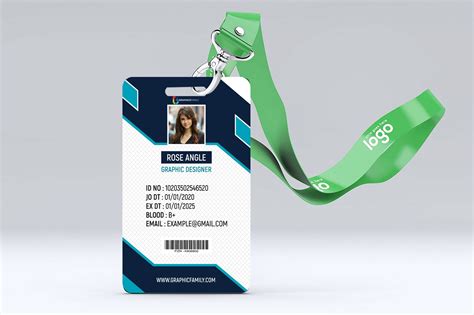 Employee Id Cards Templates Design Free Download Free Printables
