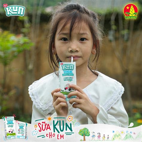 Kun 🍀 Chuyến Hành Trình Của Dự án Sữa Kun Cho Em Cùng Facebook