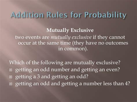 Ppt Chapter Probability And Counting Rules Section Addition
