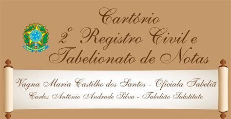 Anúncios 2º Cartório De Registro Civil E Tabelionato De Notas