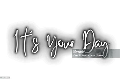 Its Your Day Birthday Typography お祝いのベクターアート素材や画像を多数ご用意 お祝い
