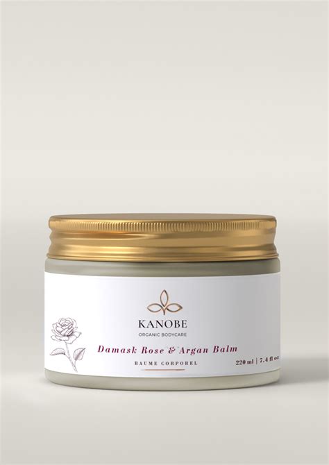 Damask Rose And Argan Balm Kanobe