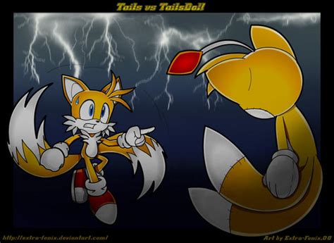 Tails Vs Tailsdoll By Extra Fenix On Deviantart