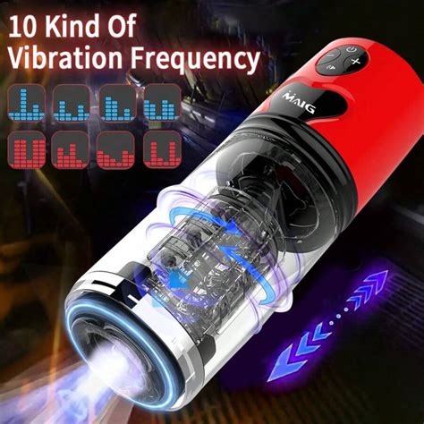 Sexy 1pc Automatic Telescopic Rotary Airplane Cup Mens Sucking