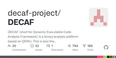 GitHub Decaf Project DECAF DECAF Short For Dynamic Executable Code Analysis Framework Is A
