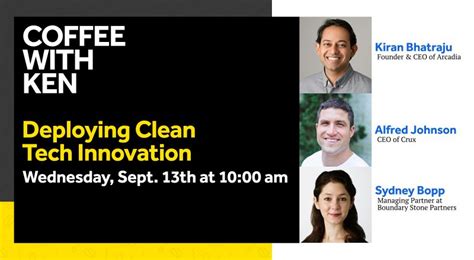 Alfred Johnson On Linkedin Welcome You Are Invited To Join A Webinar Coffee With Ken Deploying