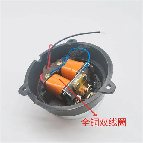 全新立新UZC4 75TH内击式电铃3寸直流DC24V 36V 48V 110V 220V 8W 虎窝淘