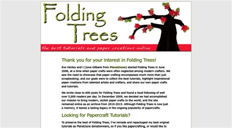 Foldingtrees Folding Trees Folding Trees