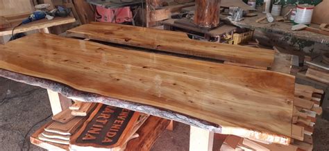 Tablas De Madera Maciza Rustica Cocon Muebles Deco