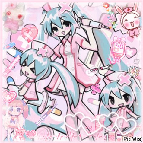 Miku Nurse Free Animated  Picmix