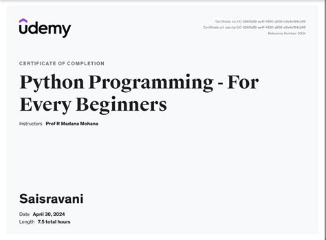 Koti Saisravani On Linkedin Python Programming Continuouslearning