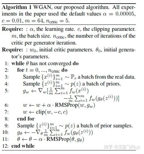 Wasserstein Generative Adversarial Nets Wgan