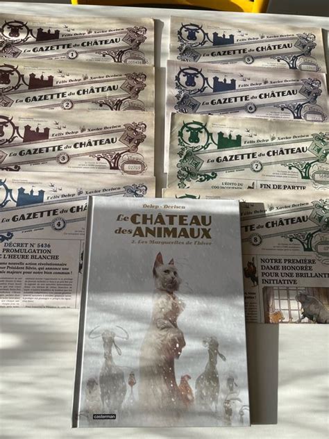 Le Château des animaux T x Gazette du château timbre Catawiki