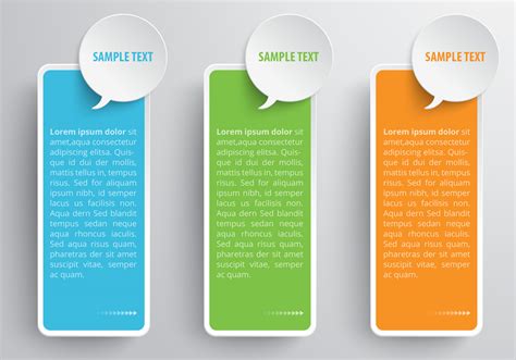 Speech Bubble Banner Vector Set Vector Art At Vecteezy