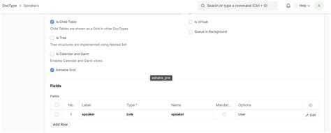 table multiselect frappe forum