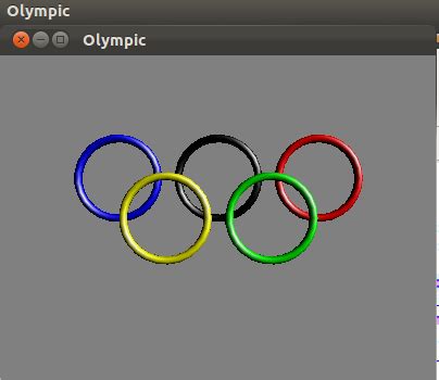 Graphics Game Development And Digital Art Olympic Rings An Animation
