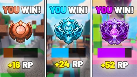Winning In EVERY RANK In Roblox Bedwars YouTube