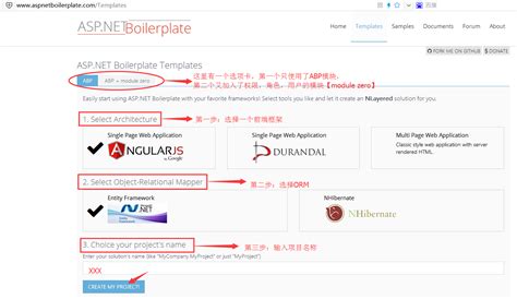 使用boilerplate模版创建解决方案 Tkbsimplest 博客园