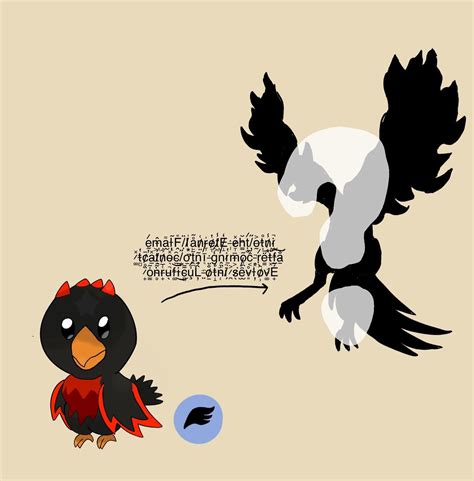 A Mysterious Bird Fakemon Rfakemon