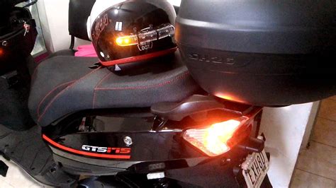 Instalacion De Leds Inalambricos En Casco De Motoneta Italika Gts175