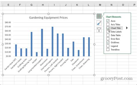 วิธีการสร้างกราฟแท่งใน Excel