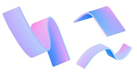 3d Ribbon Shape Vector Art Icons And Graphics For Free Download