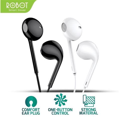 Jual Headset Robot Headset Robot Original Headset Robot Re10 Handsfree Robot Re10 Earphone Robot
