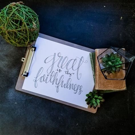 Signs Wall Décor Great is Thy Faithfulness Sign Classic Hymn Sign Hymn