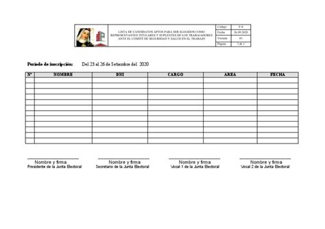 Lista Candidatos Aptos Css Trabajo 2020 Pdf