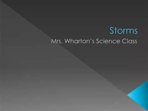 PPT Storms PowerPoint Presentation Free Download ID 2155238