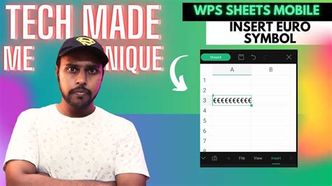 how to insert euro symbol in wps spreadsheet mobile insert euro