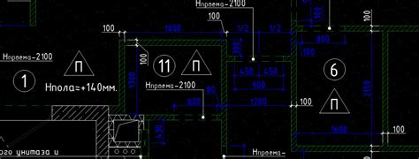 Размеры чертежа Autocad