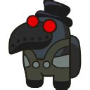 Cursor Paket Plague Doctor Character