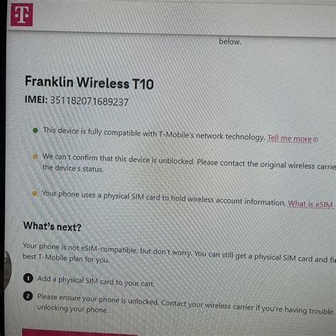 FRANKLIN T10 MOBILE HOTSPOT 4G LTE WIFI 5 T Mobile 610214666949 EBay