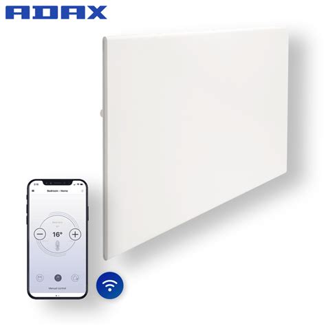 Elektrische Wandradiator Adax Neo Hoog Wifi Diverse Wattages Wit Klimaatshop Nl