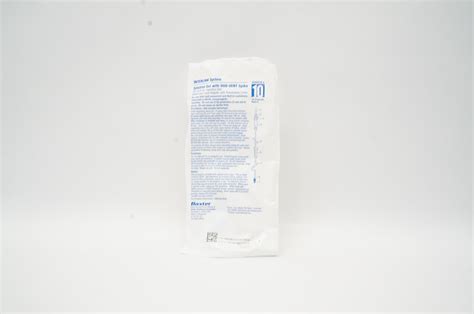 Baxter 2c6419s Interlink System Solution Set W Duo Vent Spike 10drops Ml 92inch